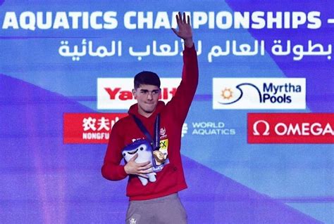 Natação Diogo Ribeiro campeão do mundo dos 50 metros mariposa Portal