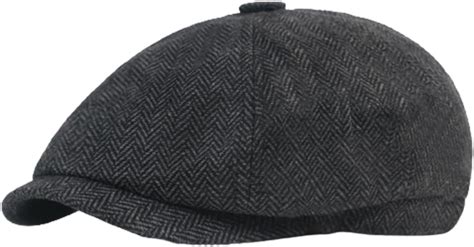 AAED Schiebermütze Herren Tellermütze Schirmmütze Herren Damen Peaky