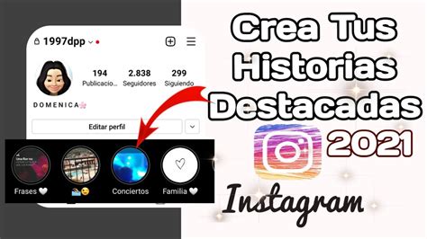 Como Hacer Historias Destacadas En Instagram Por Primera Vez YouTube