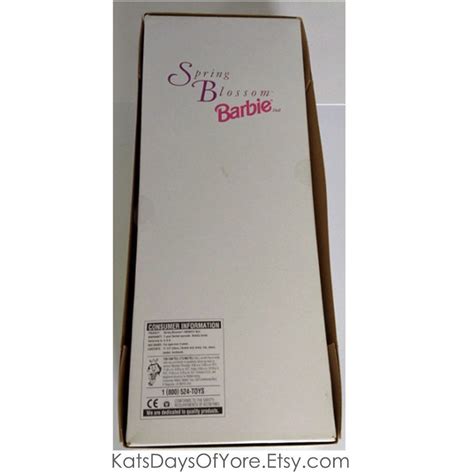 Dolls Spring Blossom Barbie First In A Series 1995 Avon Exclusive
