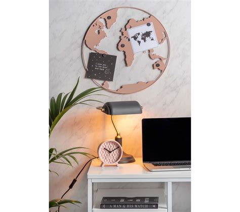 Mappemonde En M Tal Avec Magnets World Map Rose Clair Toute L Offre