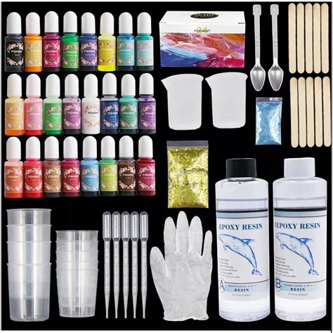 Resina Epóxica Kit Iniciación 57pcs 1 1 408ml Sodimac Chile