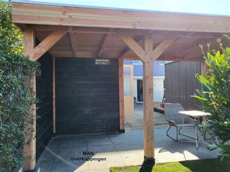 Douglas Overkapping 7x3 Plat Dak MAN Overkappingen