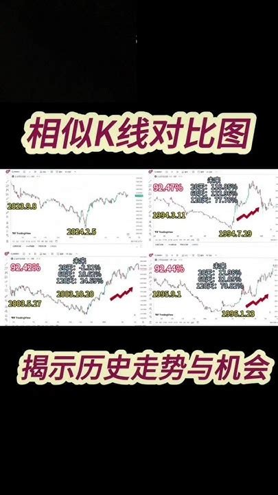 相似k线对比图，揭示历史走势与机会。 量化投资 量化交易 python youtube
