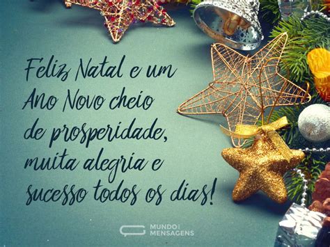 Natal Feliz E Ano Novo Pr Spero Mundo Das Mensagens