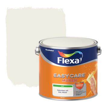 Gamma Flexa Easycare Muurverf Gebroken Wit Ral Mat Liter