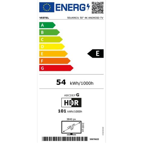 Vestel 50UA9631 50 126 Ekran Uydu Alıcılı 4K Ultra HD Fiyatı