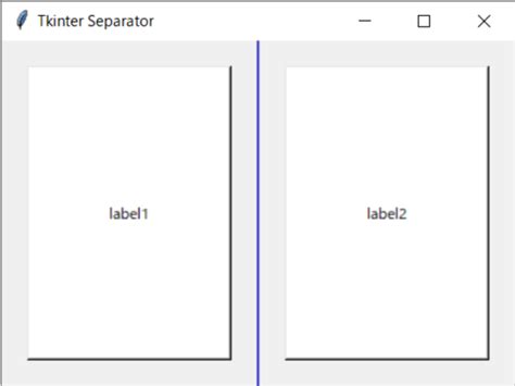 Python tkinter境界線縦線横線を引く方法ttk Separatorウィジェット OFFICE54