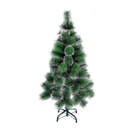 Árvore de Natal Luxo Turquesa Neve 90 Galhos 120cm 1und