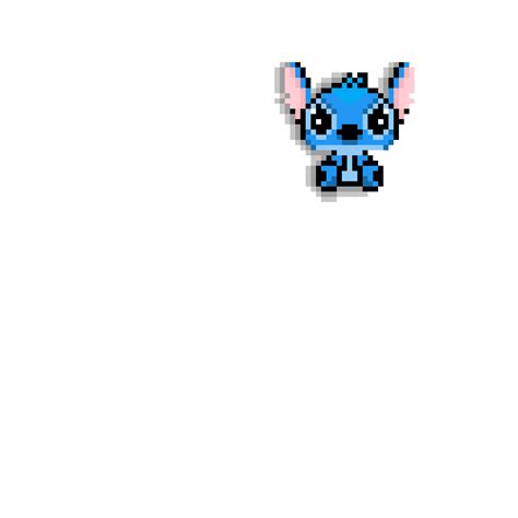 Pixilart Pixel Art Stitch By Anonymous