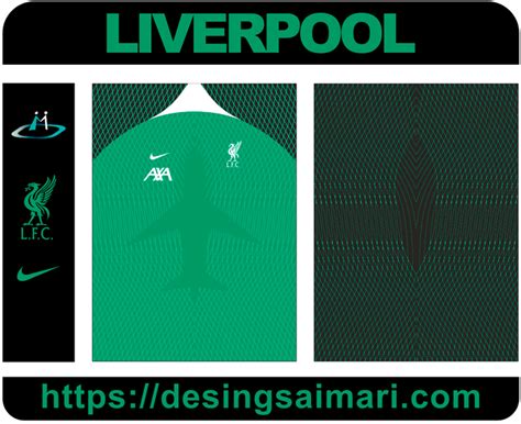 Liverpool Chamarra Green 2022 Concept Desings Aimari