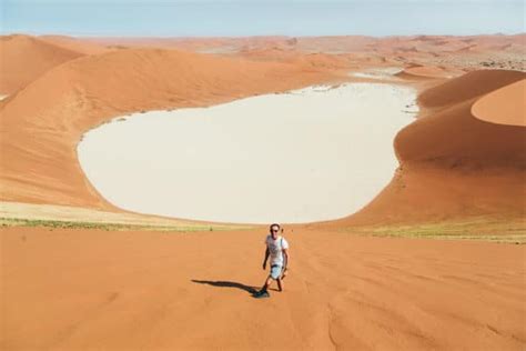 Climbing Big Daddy Dune Roaming The Deadvlei Pan