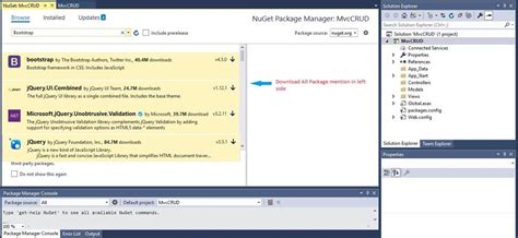 create an asp mvc crud application with entity framework using ajax request and jquery