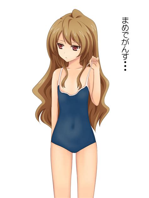 Rule 34 1girls Aisaka Taiga Areola Areolae Brown Hair Female Flat Chest Highres Light Skin