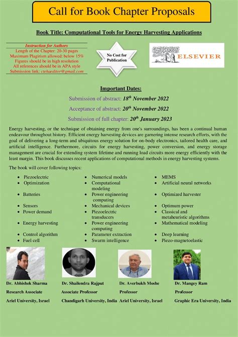 pdf call for book chapter elsevier