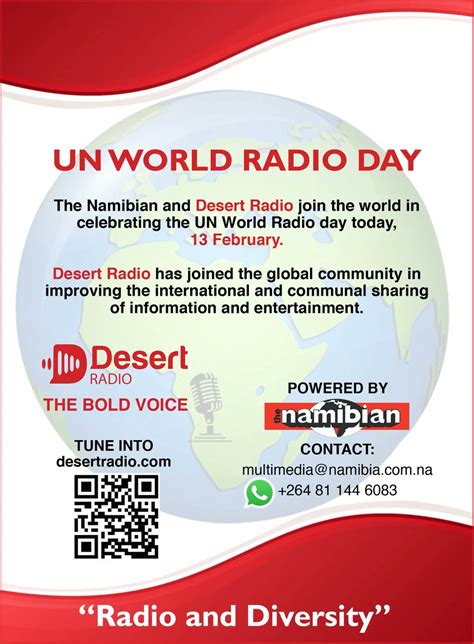 The Namibian On Twitter AD The Namibian And Desert Radio Join The