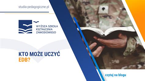 Kto może uczyć EDB studia pedagogiczne pl