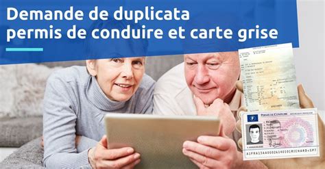 Demande de duplicata de permis de conduire volé perdu