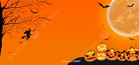 Orange Background Halloween For Free Myweb