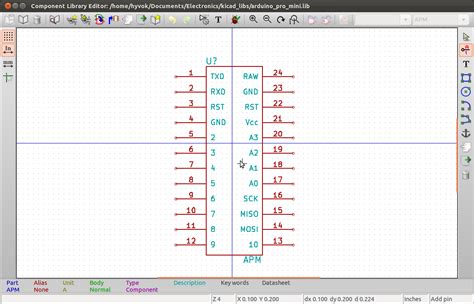 Arduino Nano Kicad Library