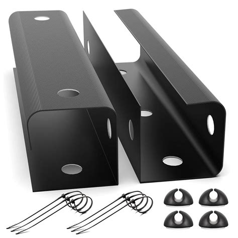 Buy 2 Pack Under Desk Cable Tidy Basket Cable Management Tray Perfect
