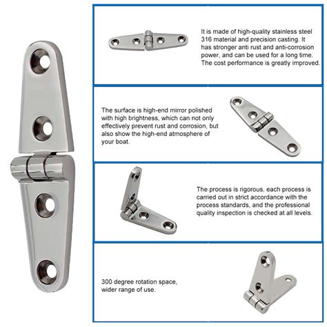 Pcs Durable Holes Mirror Polished Professional Stainless Steel