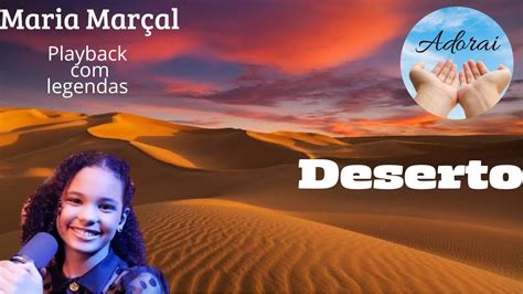 Maria Marçal Deserto Playback c legendas YouTube