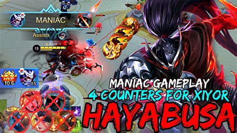 Xiyor Picks Hayabusa In Mythic Rank Counters But Still Im Almost