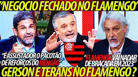 SORMANI e JOÃO GUILHERME RASGAM o VERBO sobre o FLAMENGO GERSON e