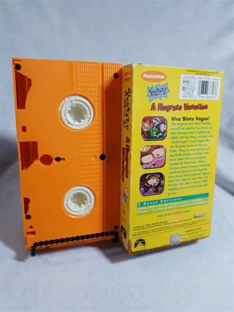 NICKELODEON RUGRATS A Rugrats Vacation VHS Video Tape Nick Jr RARE