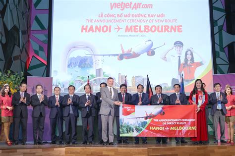 Vietnam Budget Airline Vietjet Launches Melbourne Hanoi Direct Air Link