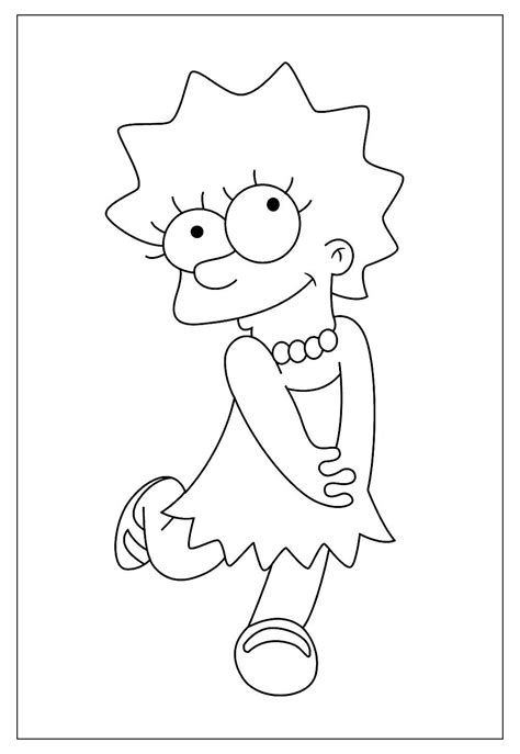 Desenhos Dos Simpsons Para Colorir E Pintar Tudo Para Colorir