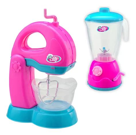 Kit Cozinha Infantil Liquidificador Batedeira Brinquedo Frete grátis