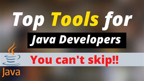 Top Testing Tools For Java Developers Youtube