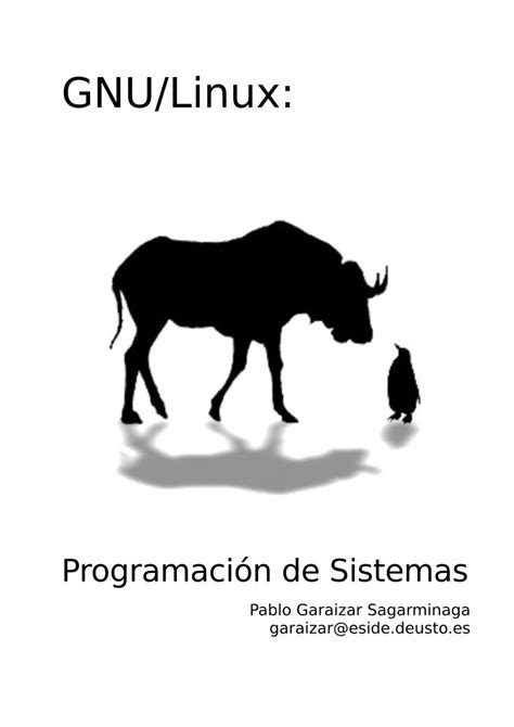 pdf de programación gnu linux programación de sistemas