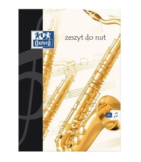 Kołozeszyt Oxford Zeszyt do Nut A4 32 Kartki Sklep Outstore pl