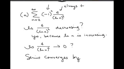 10 6 alternating series and conditional convergence youtube