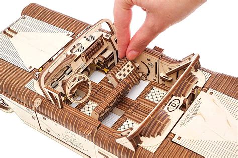 UGEARS Dream Cabriolet Cadeau de fête des pères Puzzles 3D pour