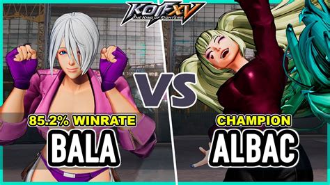 KOF XV Bala Ángel K Iori vs AlbaC Sylvie Chizuru B Jenet Steam