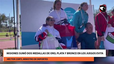 Misiones Sumó Dos Medallas De Oro Plata Y Bronce En Los Juegos Evita