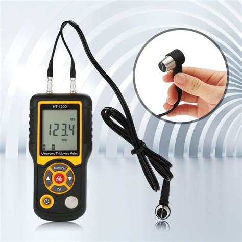 AO HT 1200 Medidor de Espesor ultrasónico con LCD Digital Maranata
