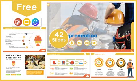 Plantilla de Prevención de Riesgos Plantillas para PowerPoint y