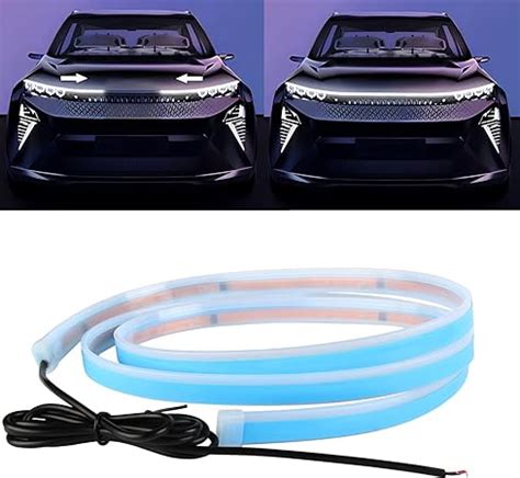 Amazon Teguangmei Car LED Lights Exterior Hood Light Strip