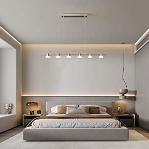Garwarm L Mpara Colgante Led Moderna Con Luces Regulables L Mpara
