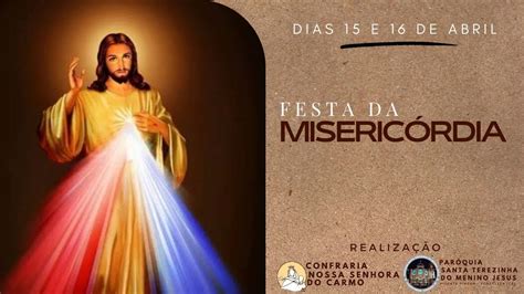 FESTA DA MISERICÓRDIA I Louvor Pregação Adoração Terço e Santa Missa