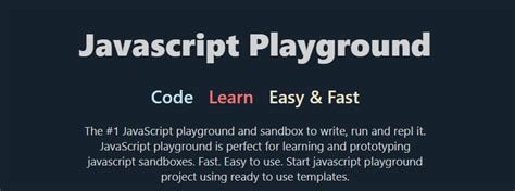 12 лучших онлайн компиляторов javascript для кодирования в любом месте и в любое время