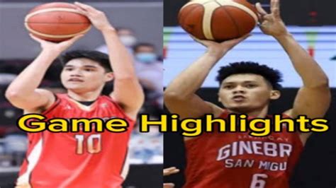 Barangay Ginebra Vs Northport Batang Pier Quarter Finals Game