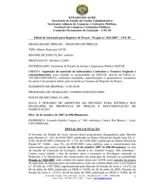 Fillable Online INTERESSADO Secretaria De Estado De Justia E Segurana