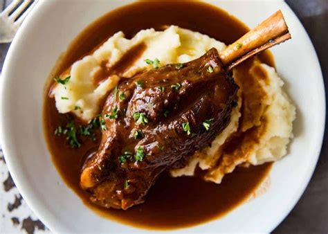 Roast Lamb Leg With Gravy Recipetin Eats