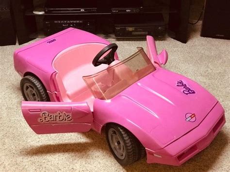 1988 BARBIE CORVETTE Classic Edition Ride On Toy Car 85350